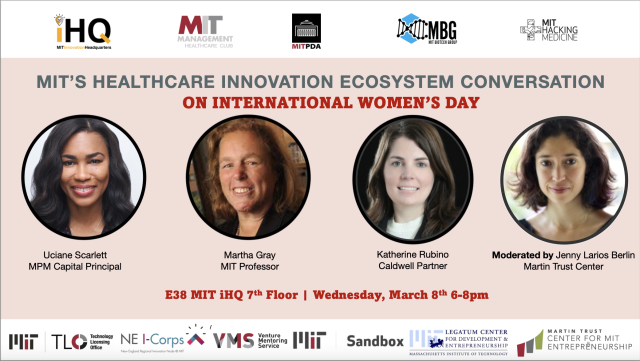 MIT's Healthcare Innovation Ecosystem Conversation | Institute for ...